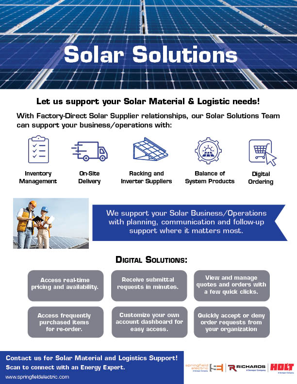 Solar Solutions One Page-All OpCos | Springfield Electric Supply Company