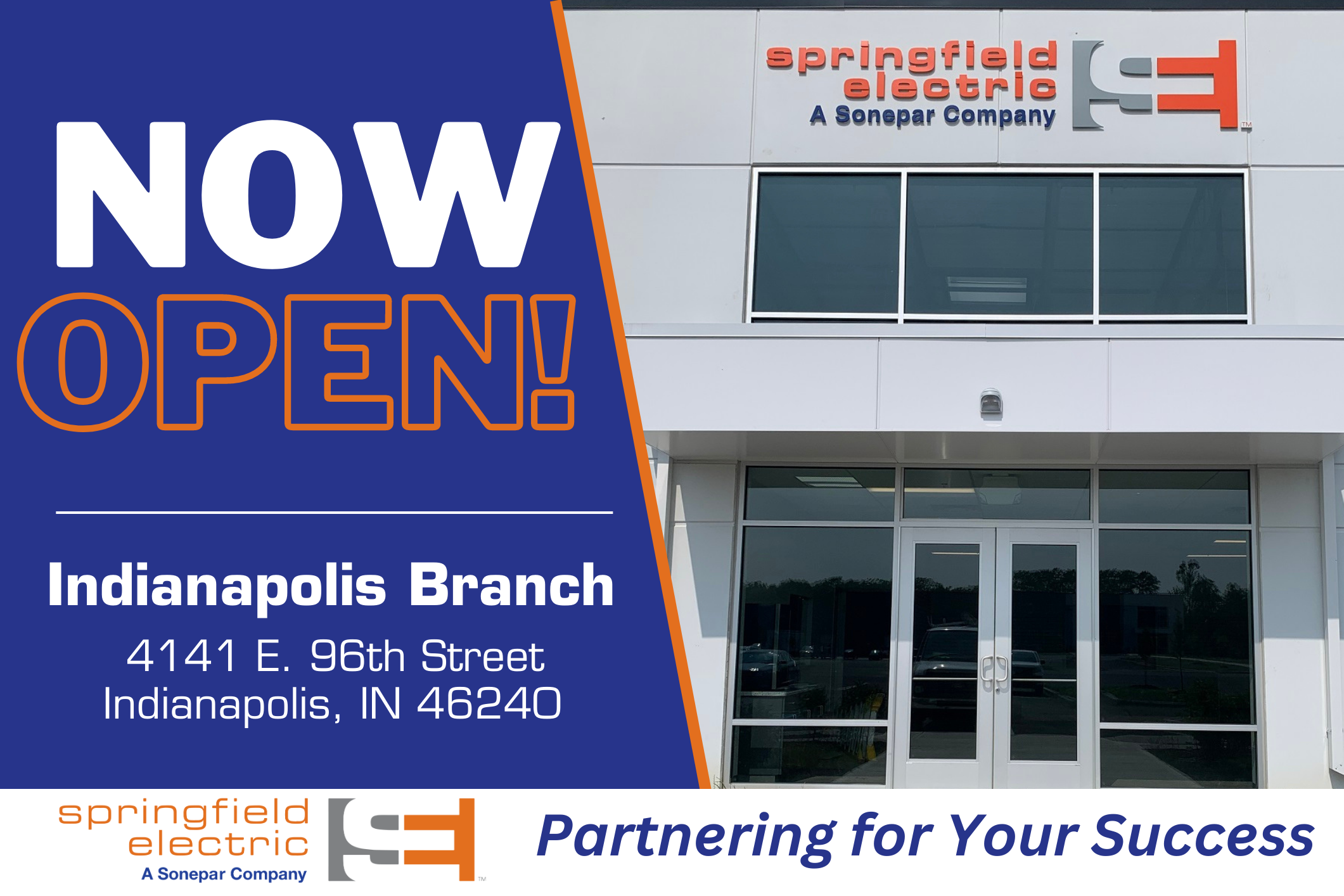 Springfield Electric Opens New Branch in Indianapolis